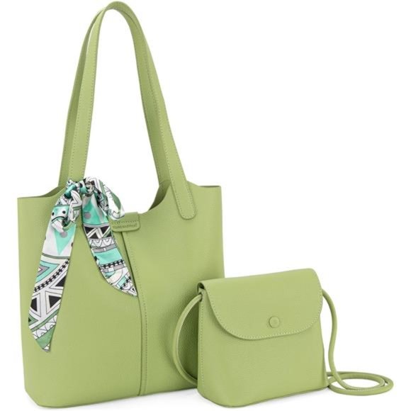 Other | 2pcs Handbag For Women Tote Bag And Crossbody Purse Set With ...